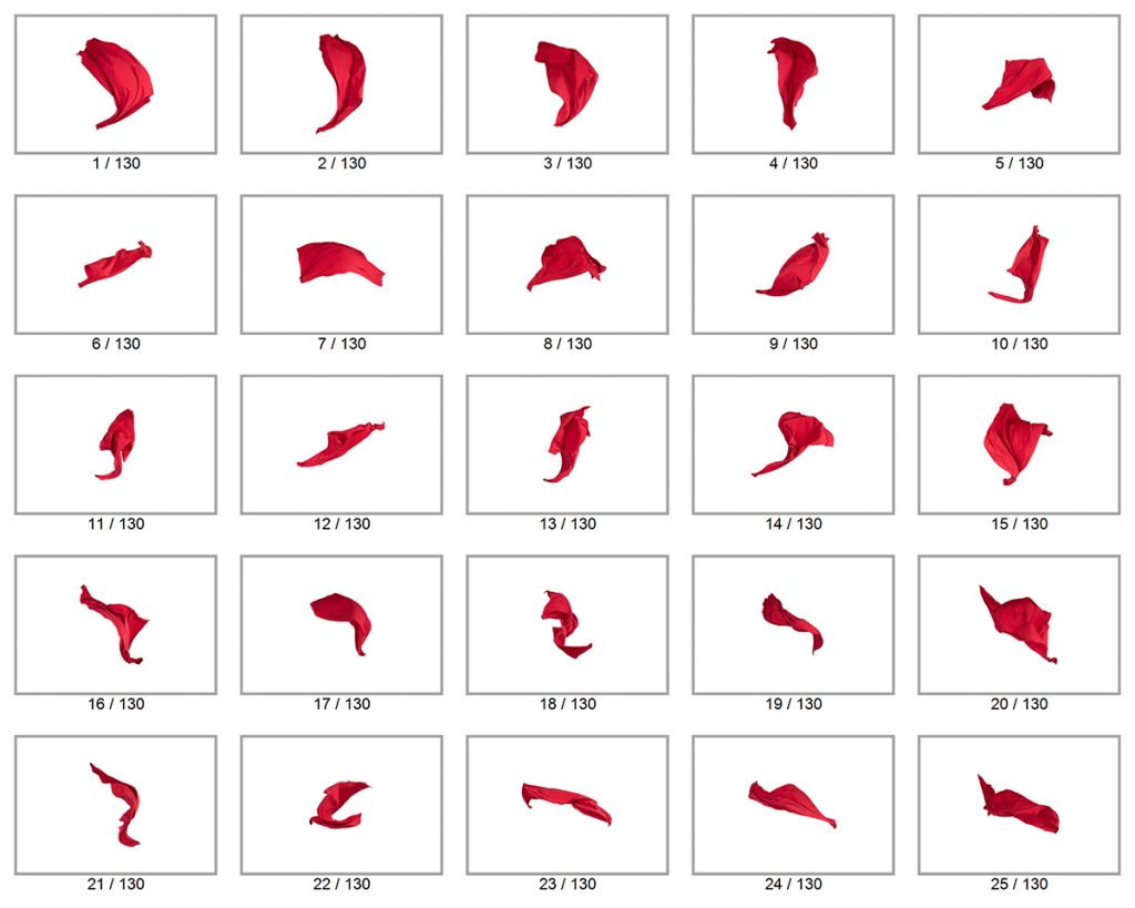 130 Flying Fabric Overlays - Photography World