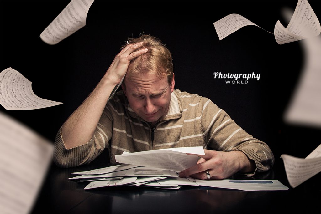 Flying Sheet Music, Falling Paper - Photography World